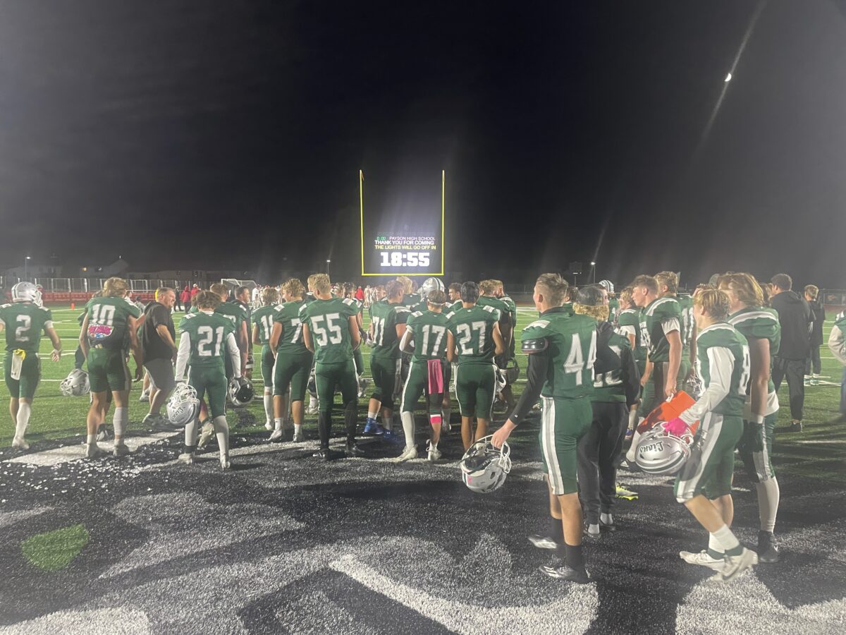 Swasey leads Payson football to first playoff win since 1986 | News ...